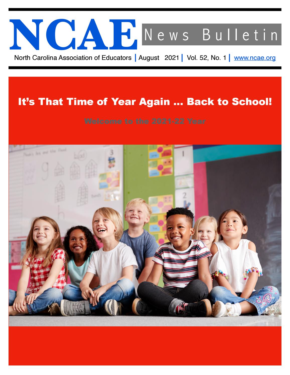 August 2021 NCAE News Bulletin by NCAE - Issuu