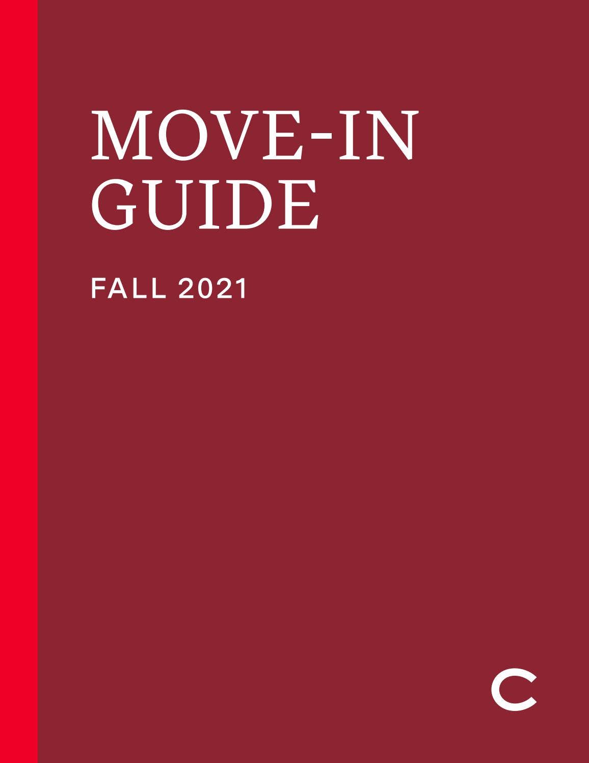 Colgate University Fall 2021 Move-in Guide by Colgate University - Issuu
