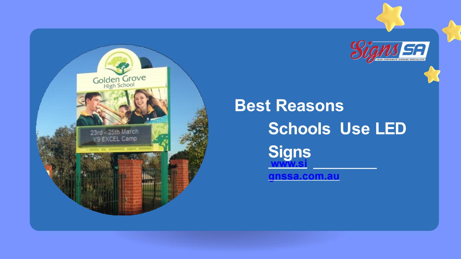 Best Reasons Schools Use LED Signs by SignsSA - Issuu