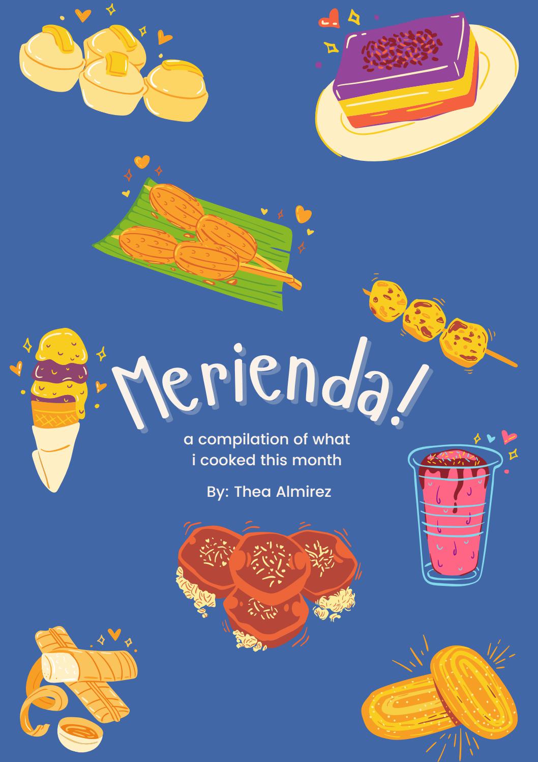 Merienda! by Thea Andrea Almirez - Issuu