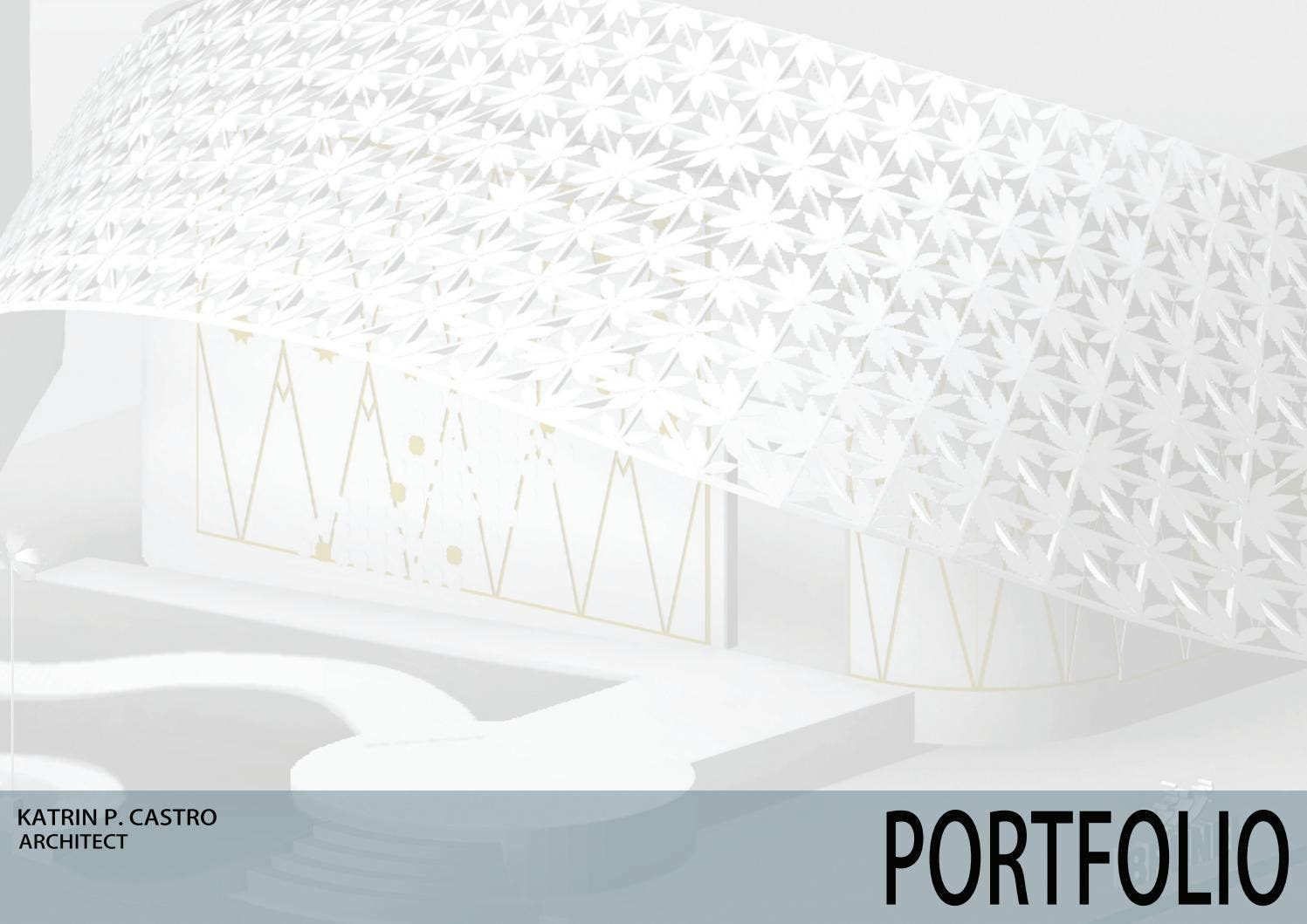 Architect's Portfolio by Katrin Castro - Issuu