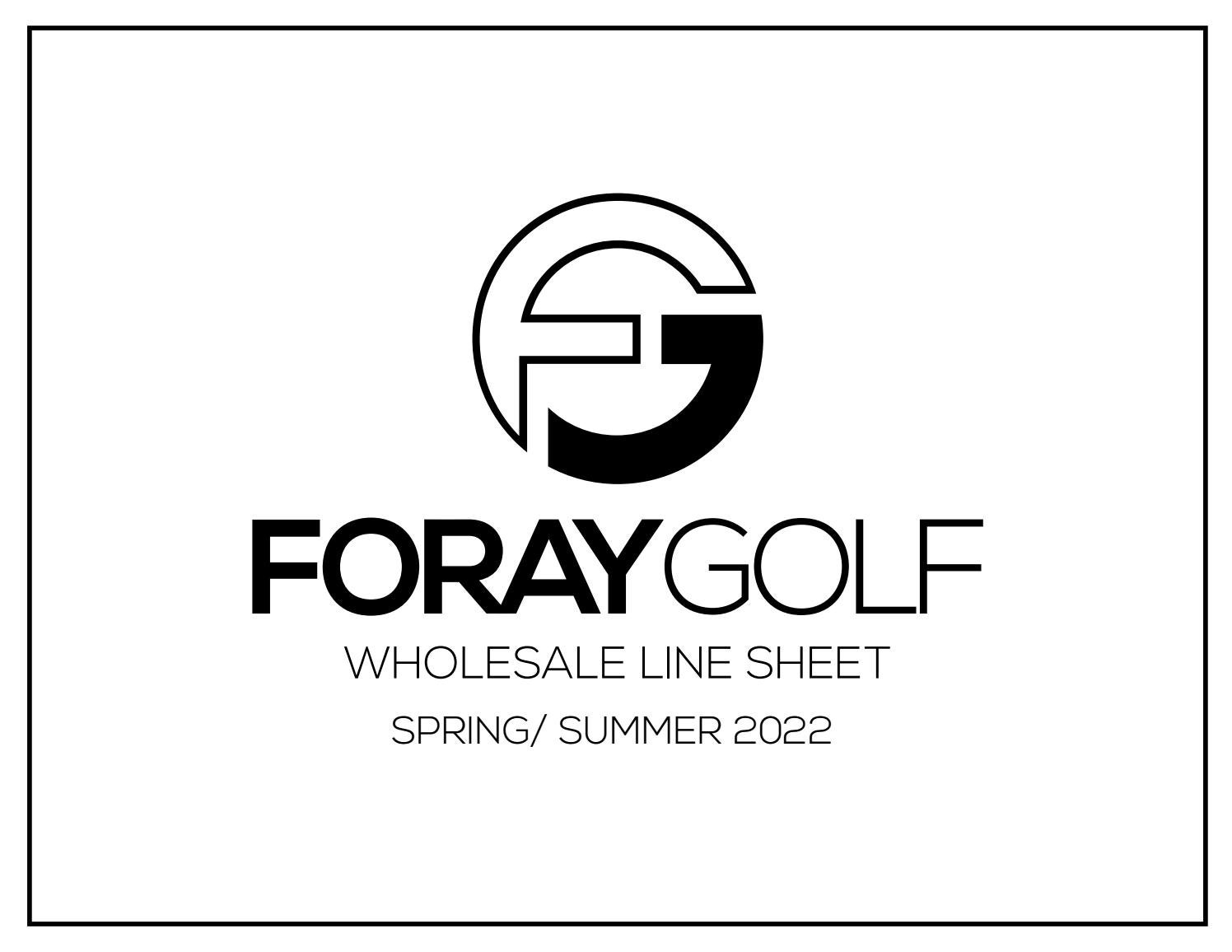 Foray Clothing Logo
