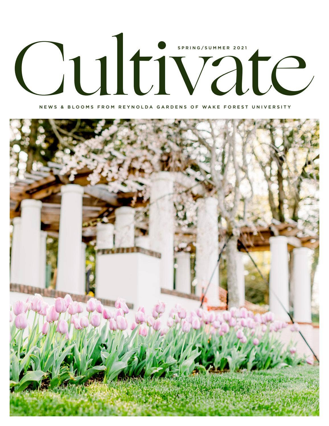 Reynolda Gardens Cultivate: Spring/Summer 2021 by Reynolda - Issuu