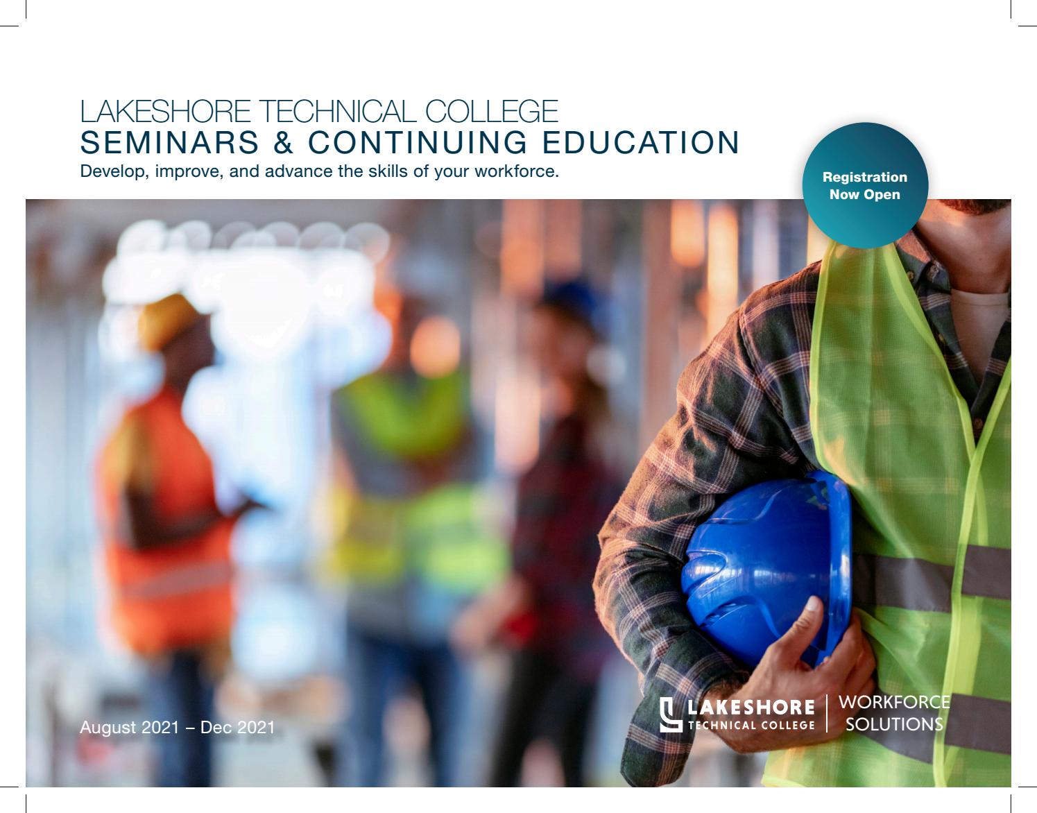 LTC Fall 2021 Seminar Book by Lakeshore Technical College - Issuu