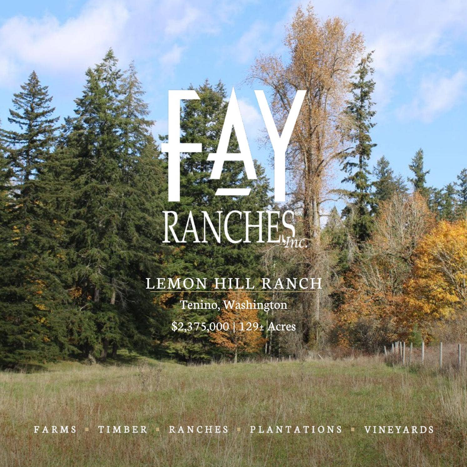 SOLD: Lemon Hill Ranch | Fay Ranches by Fay Ranches - Issuu