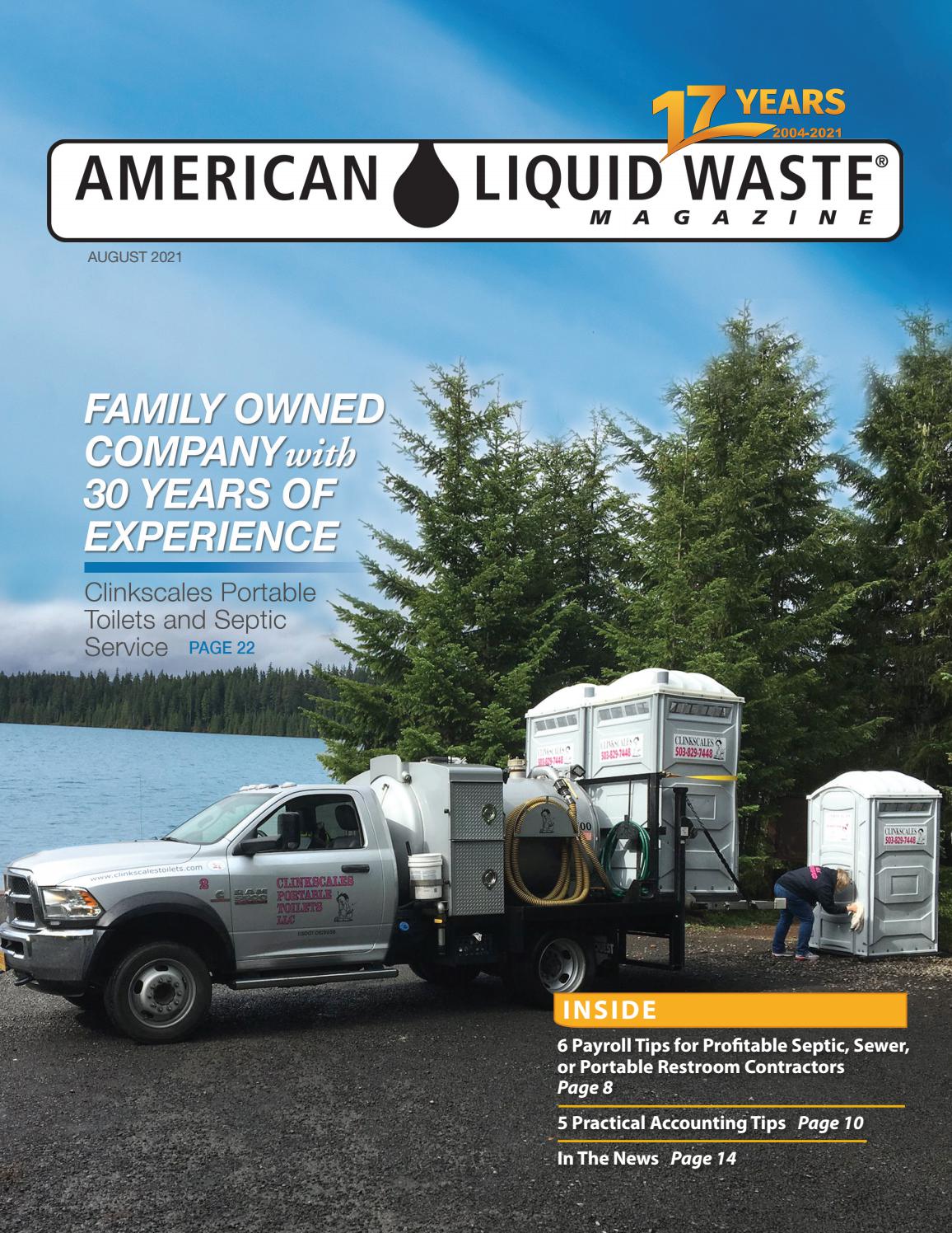 American Liquid Waste - August 2021 by Gideon - Issuu