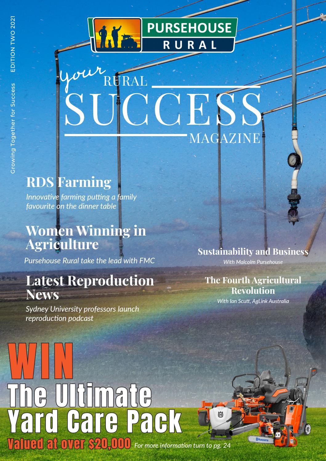 Your Rural Success Magazine Edition Two by Pursehouse Rural - Issuu