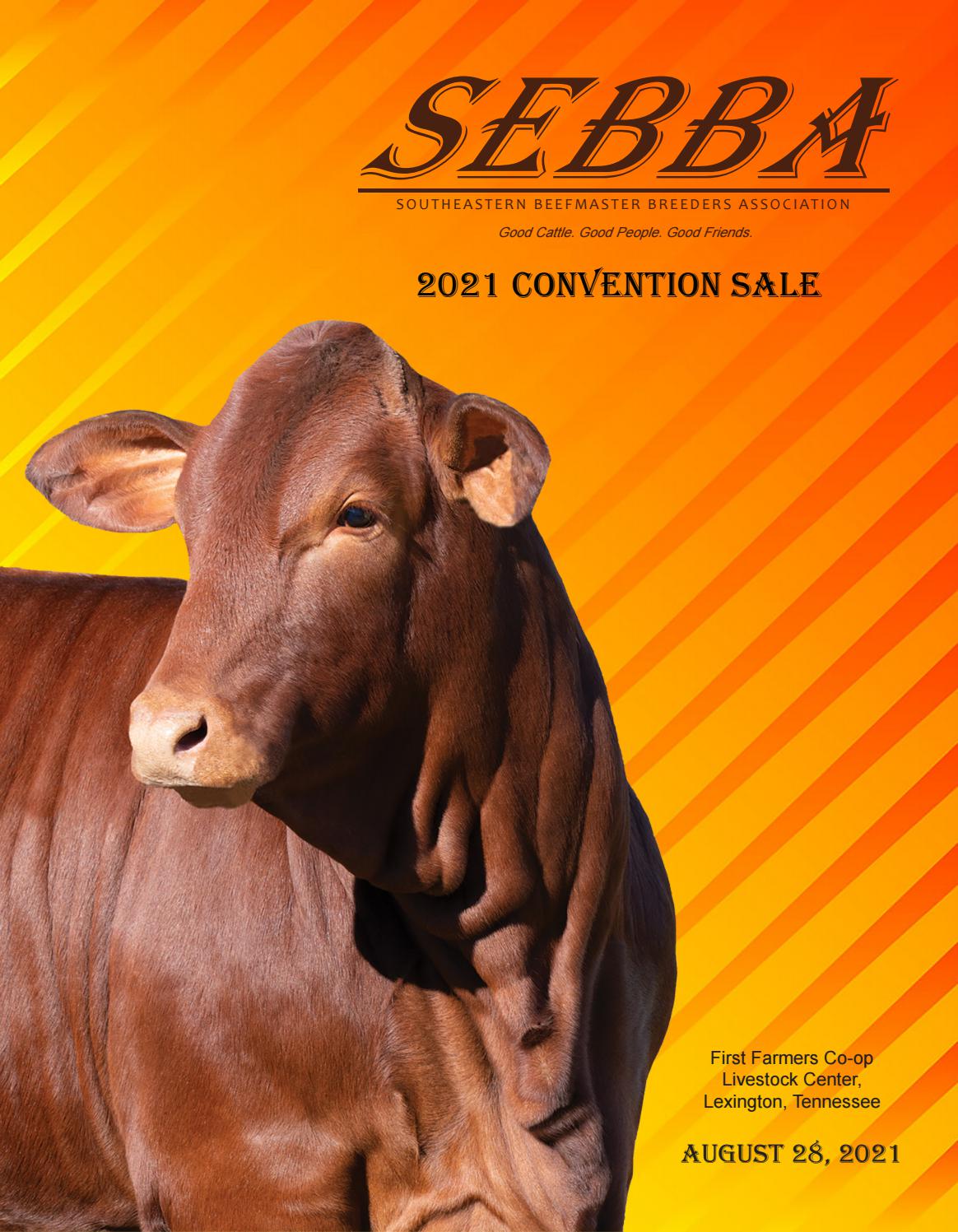 2021 SEBBA CONVENTION SALEBOOK by bwlivestock - Issuu