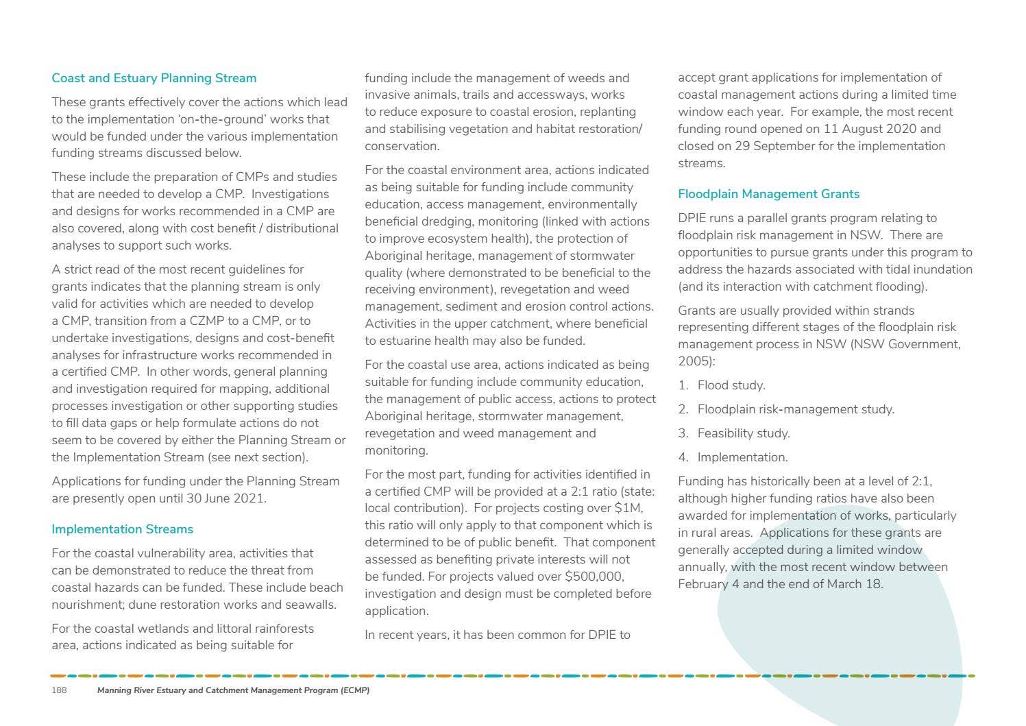 Manning River Estuary Catchment and Management Program 2021-2031 by ...