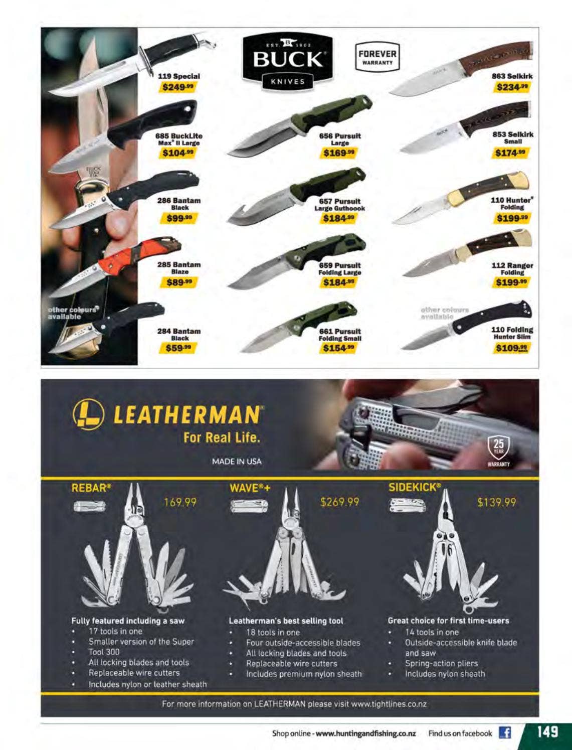 Hunting & Fishing New Zealand Spring Catalogue 2021 by Hunting ...