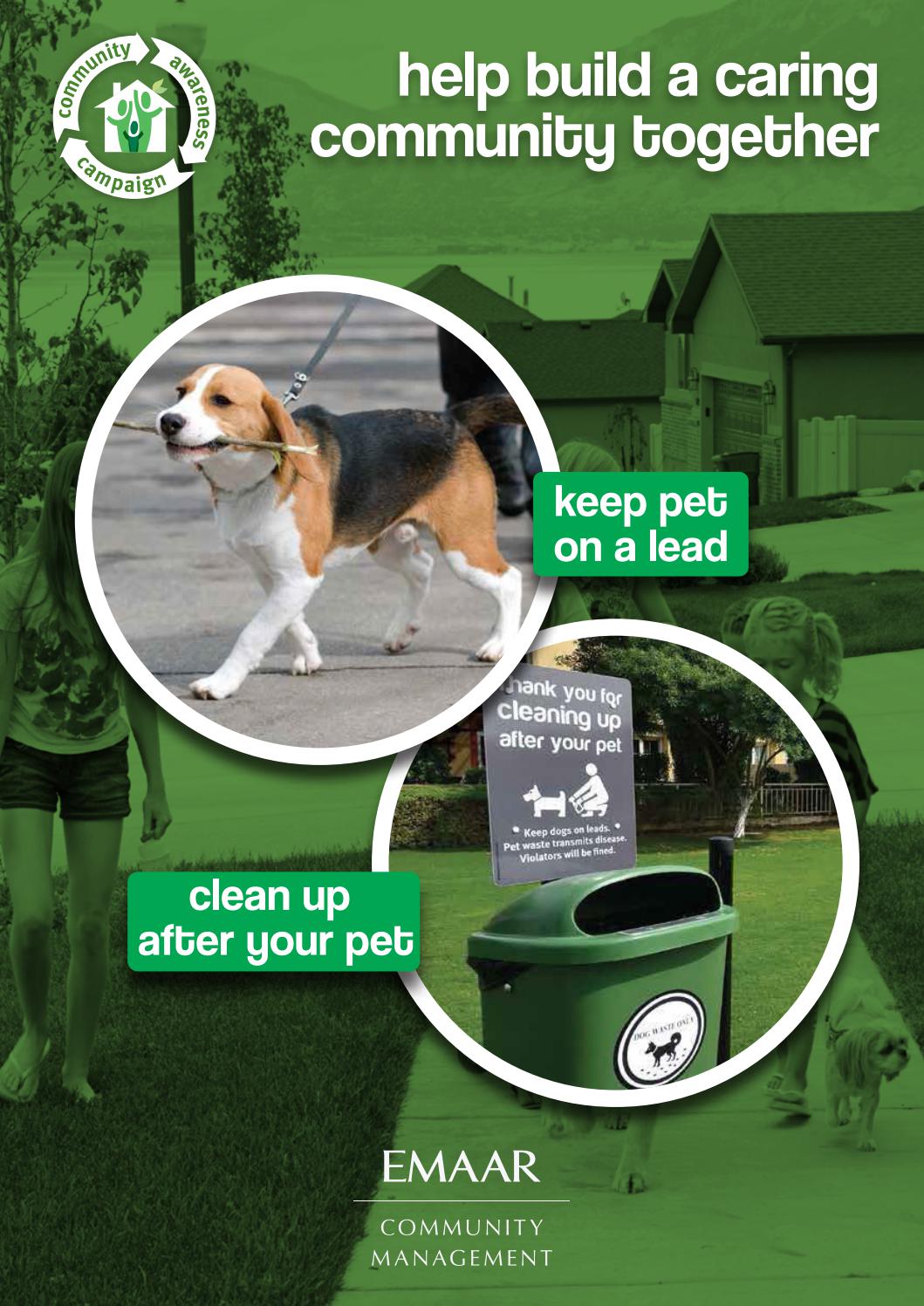 Responsible Pet Ownership by Emaar Community Management - Issuu