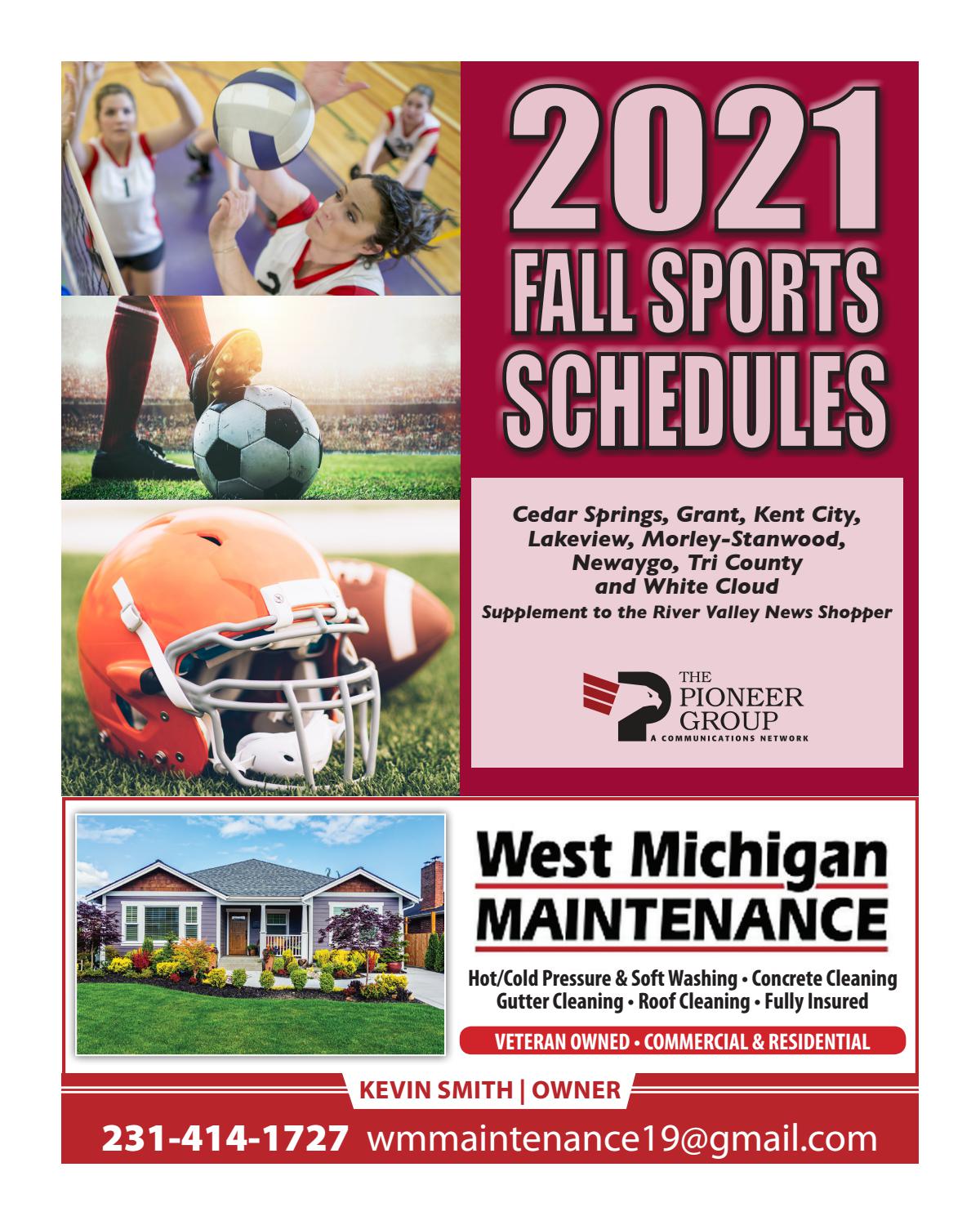 2021 Fall Sports Schedules by Hearst Midwest - Issuu