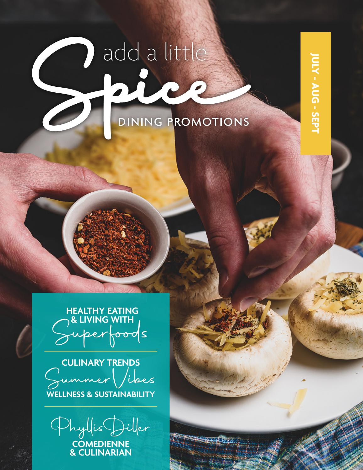 Add A Little Spice, Dining Promotions from Morrison Living by Morrison ...