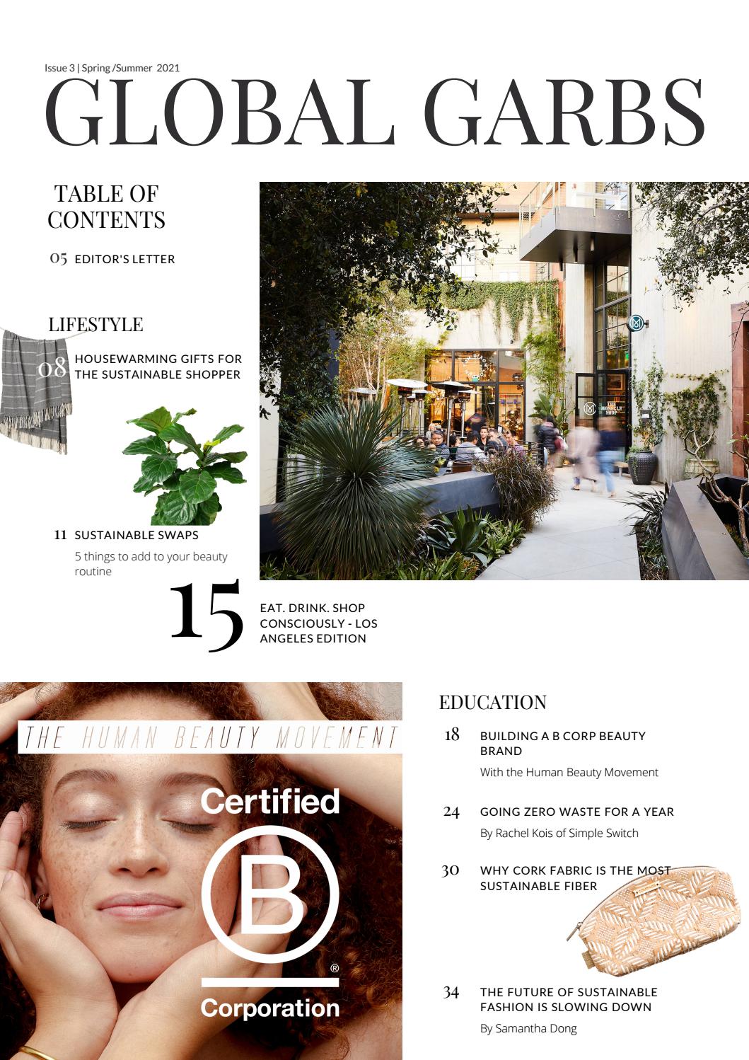 Global Garbs - A Sustainable Fashion Magazine by Global Garbs - Issuu