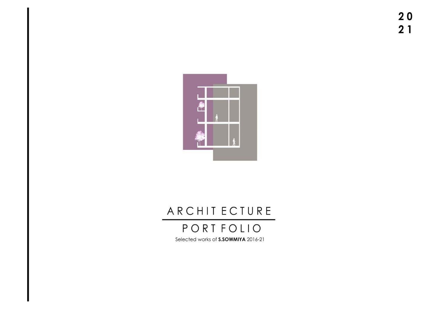 B.ARCH ACADEMIC PORTFOLIO (2016-2021) by S . S O W M I Y A - Issuu