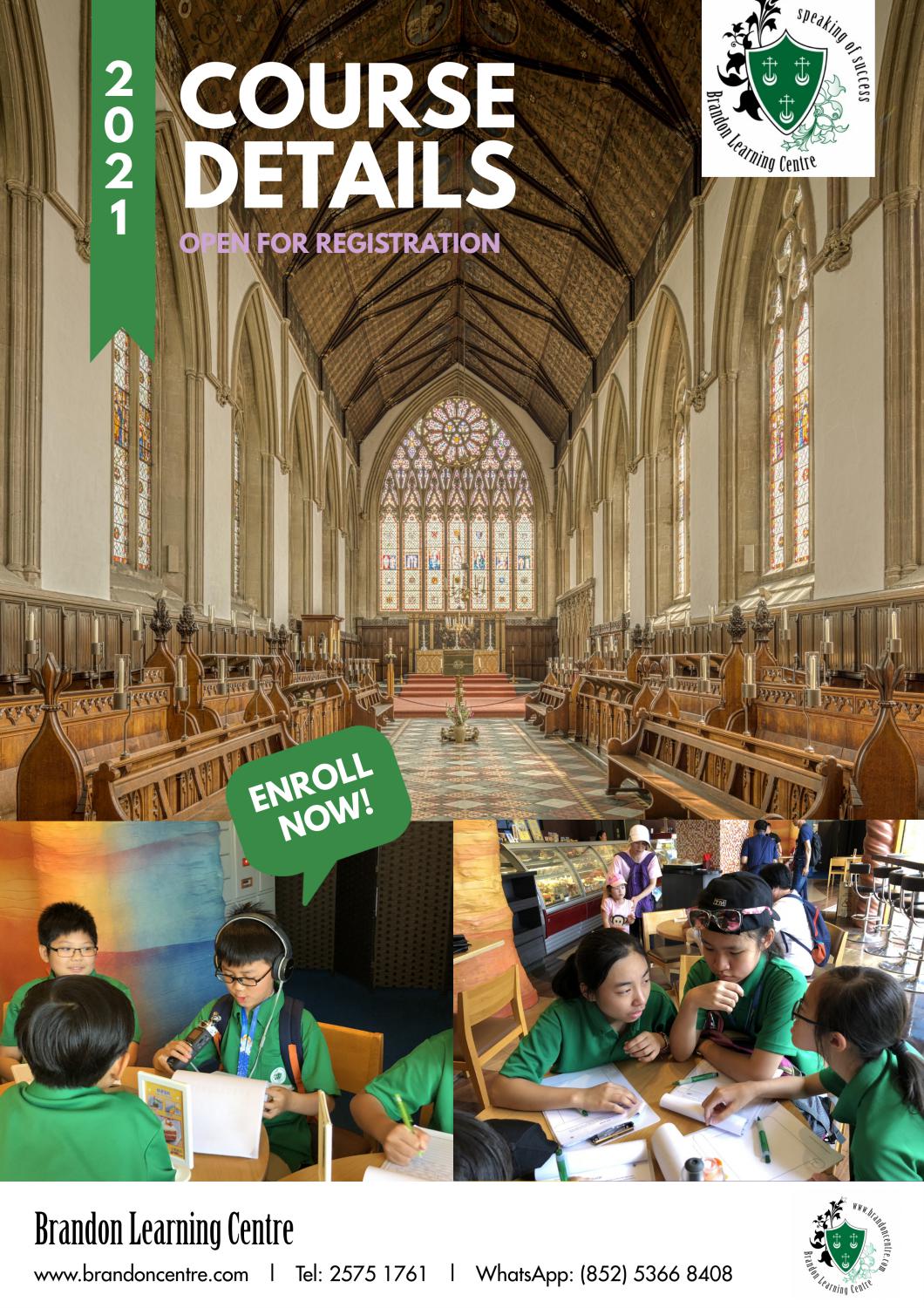 Brandon Course Details by brandonlc - Issuu