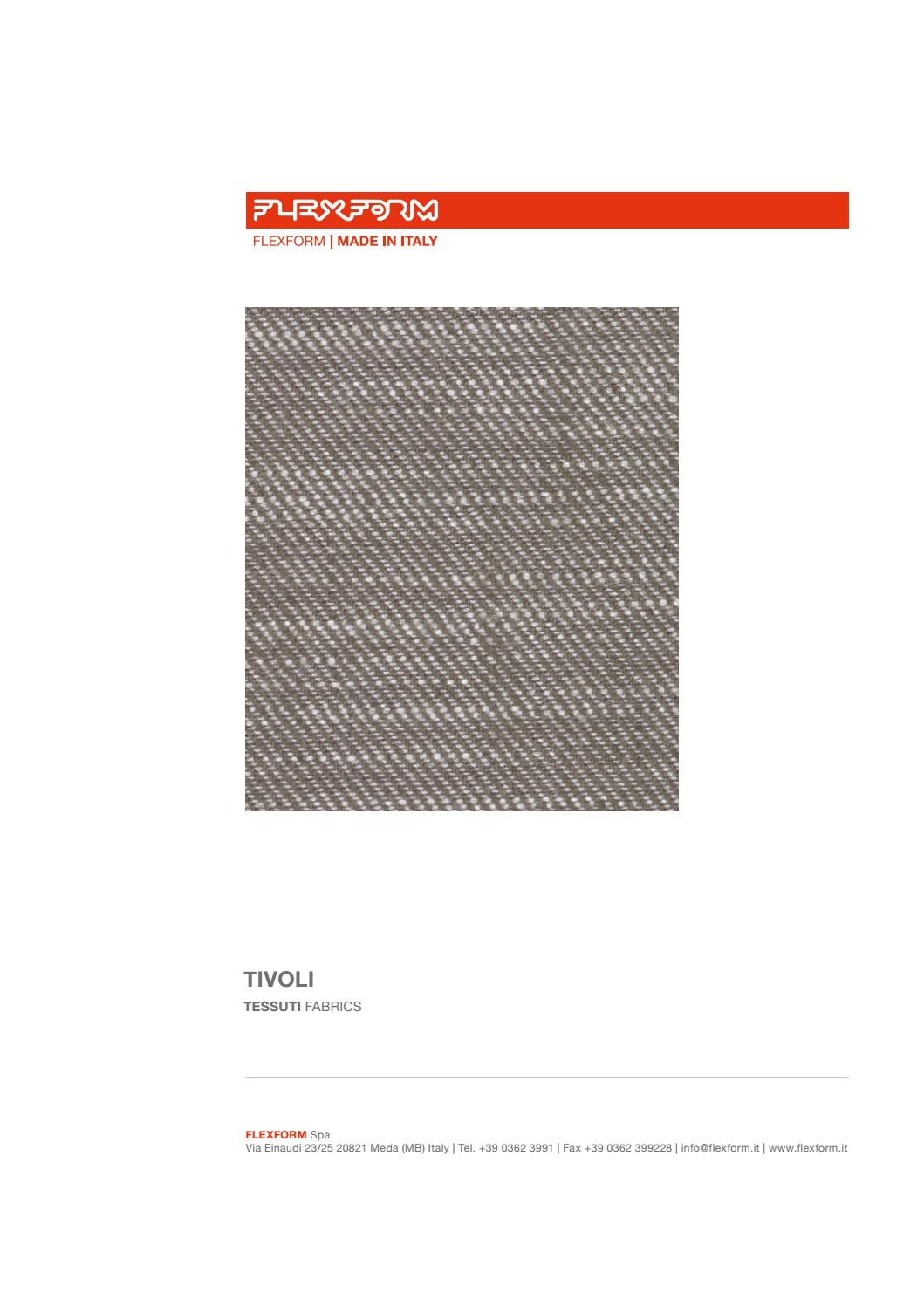 Flexform - Tivoli by STUDIO216 - Issuu