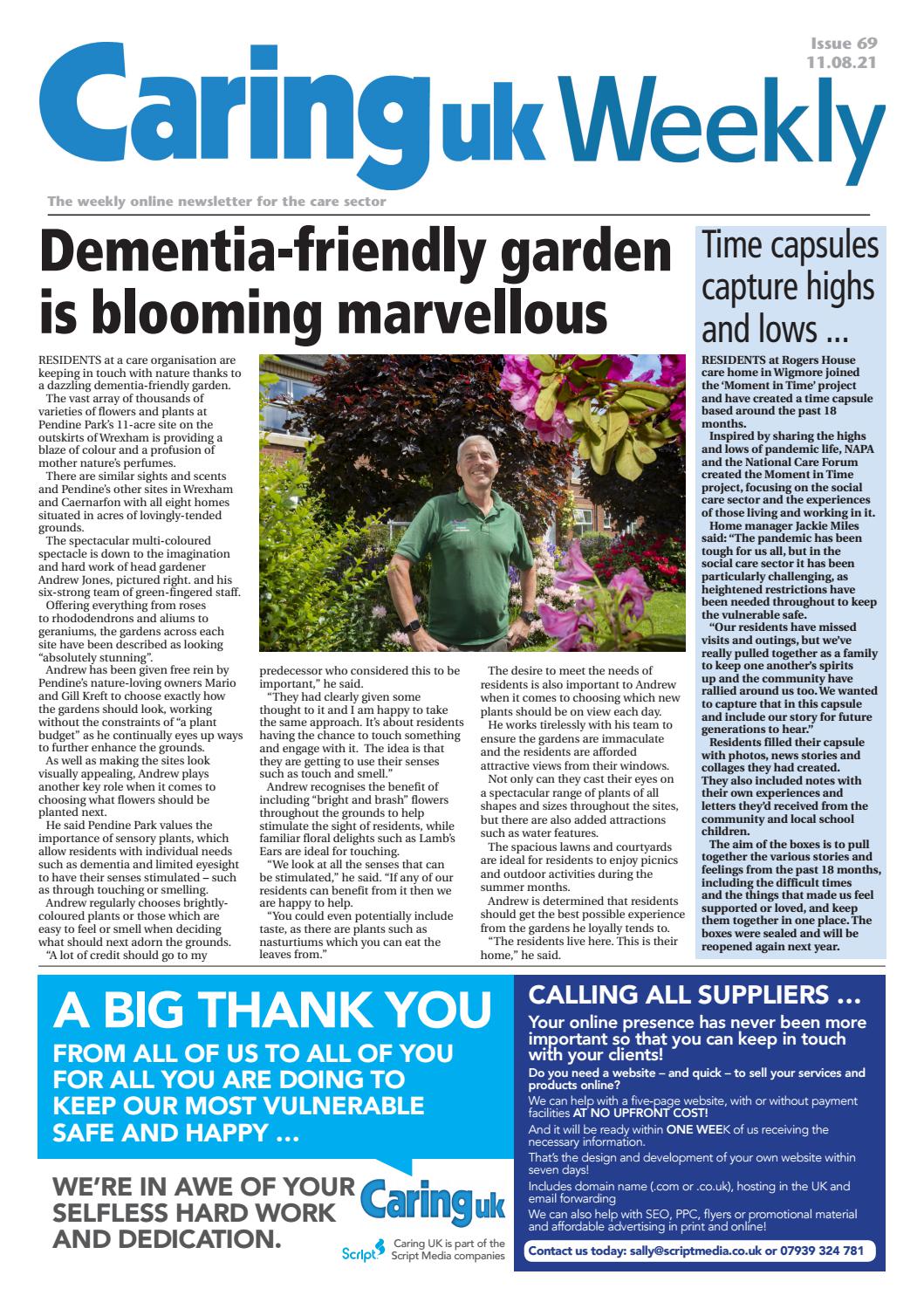 Caring UK Weekly - Issue 69 by Script Media - Issuu