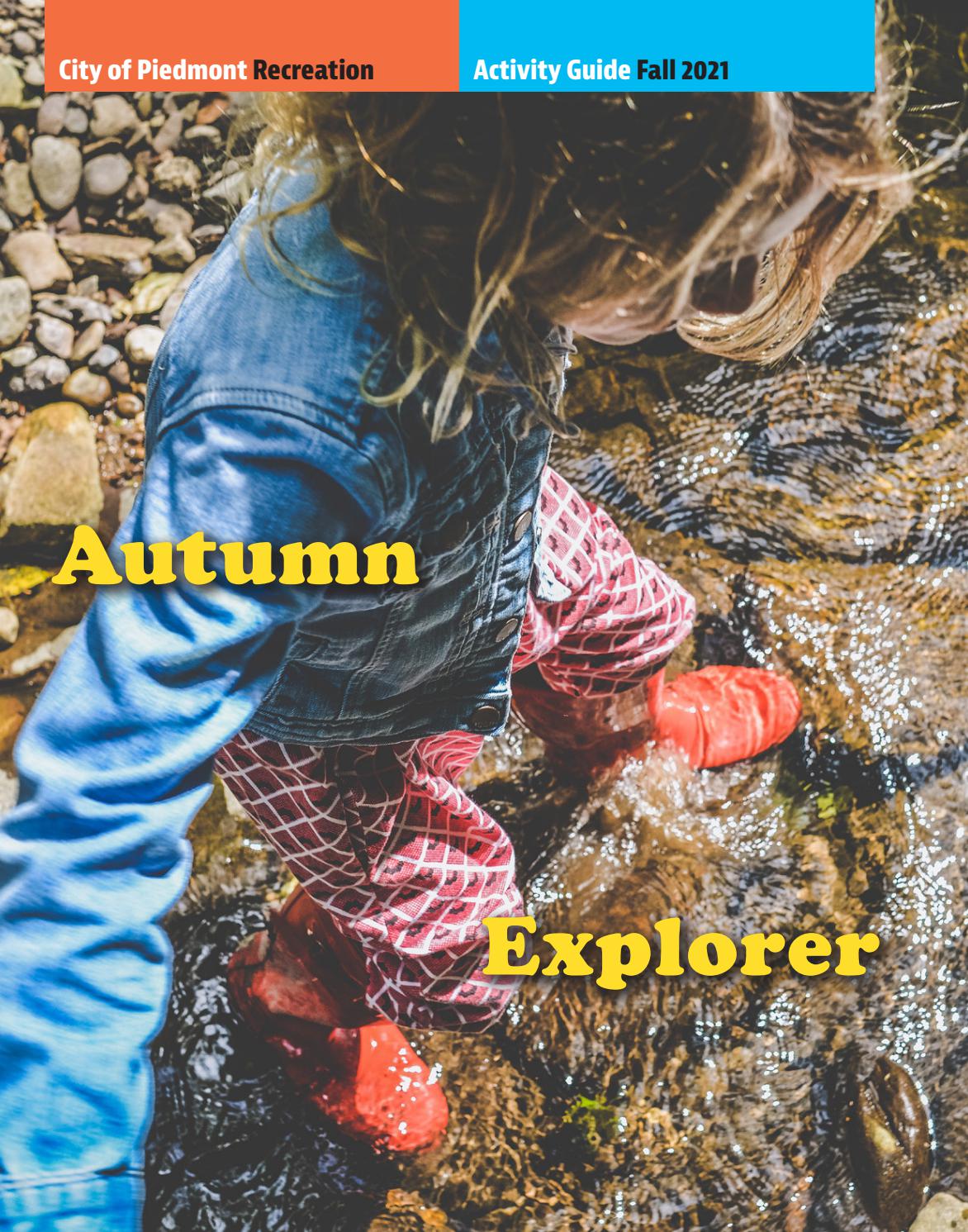 Piedmont Recreation 2021 Fall Activity Guide by piedmontrecreation - Issuu