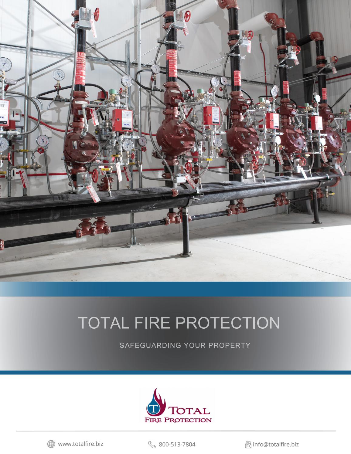 Total Fire Protection General Services Brochure by leviathandesign - Issuu