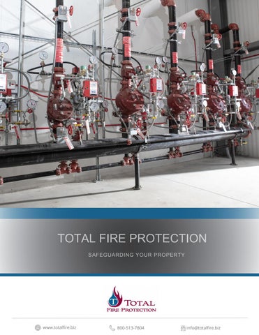 Total Fire Protection General Services Brochure by leviathandesign - Issuu