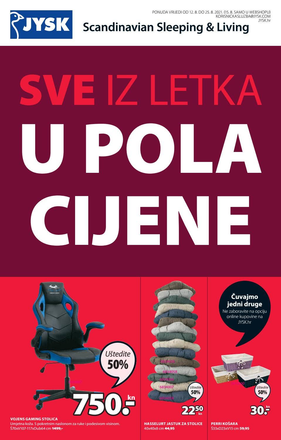 JYSK HR katalog od 12.-25.08.2021. by Catalog.hr - Issuu