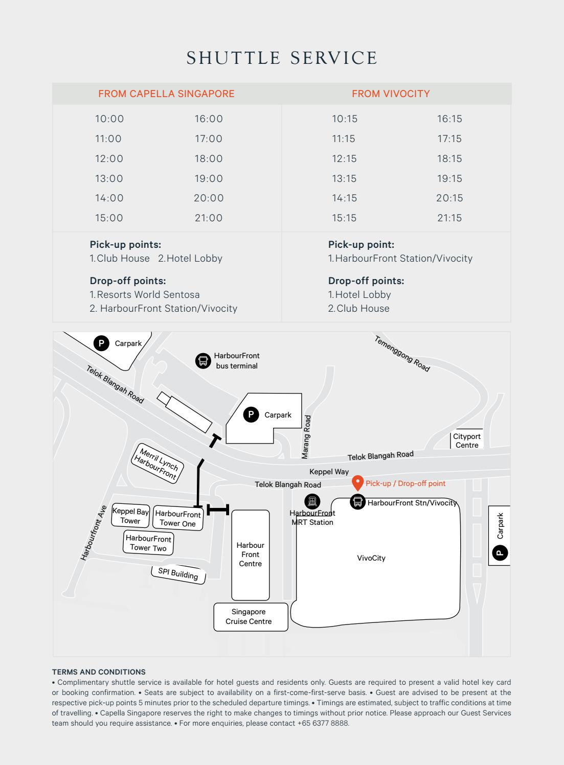 Capella Singapore Resort Programme by Capella Hotel Group - Issuu