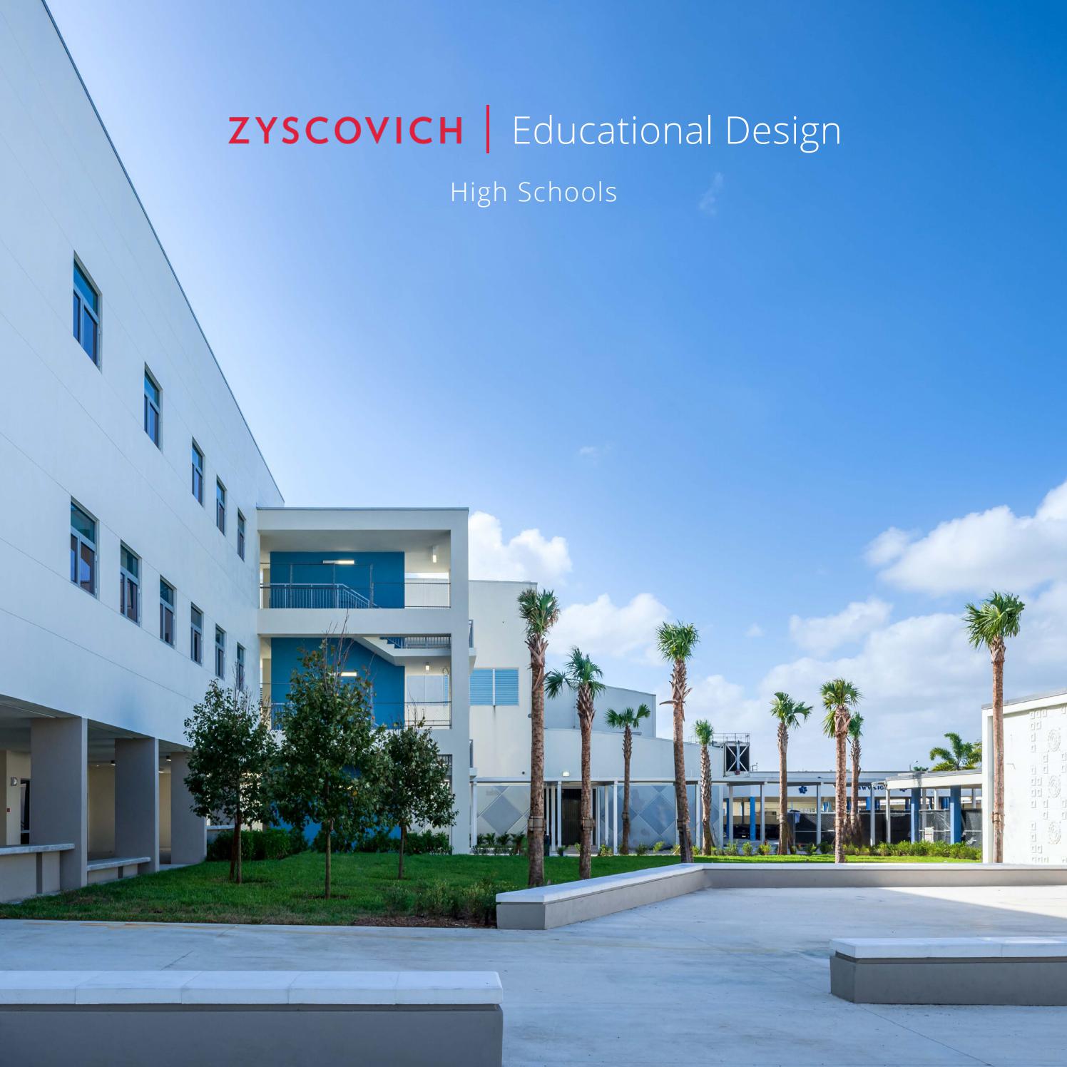 Zyscovich High Schools Brochure by Zyscovich - Issuu