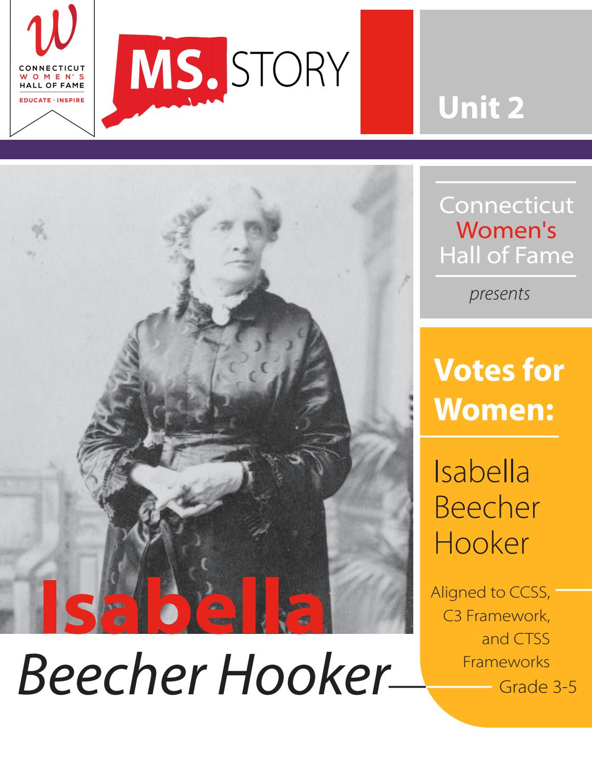 Ms. Story Isabella Beecher Hooker Votes for Women by ctwomen - Issuu