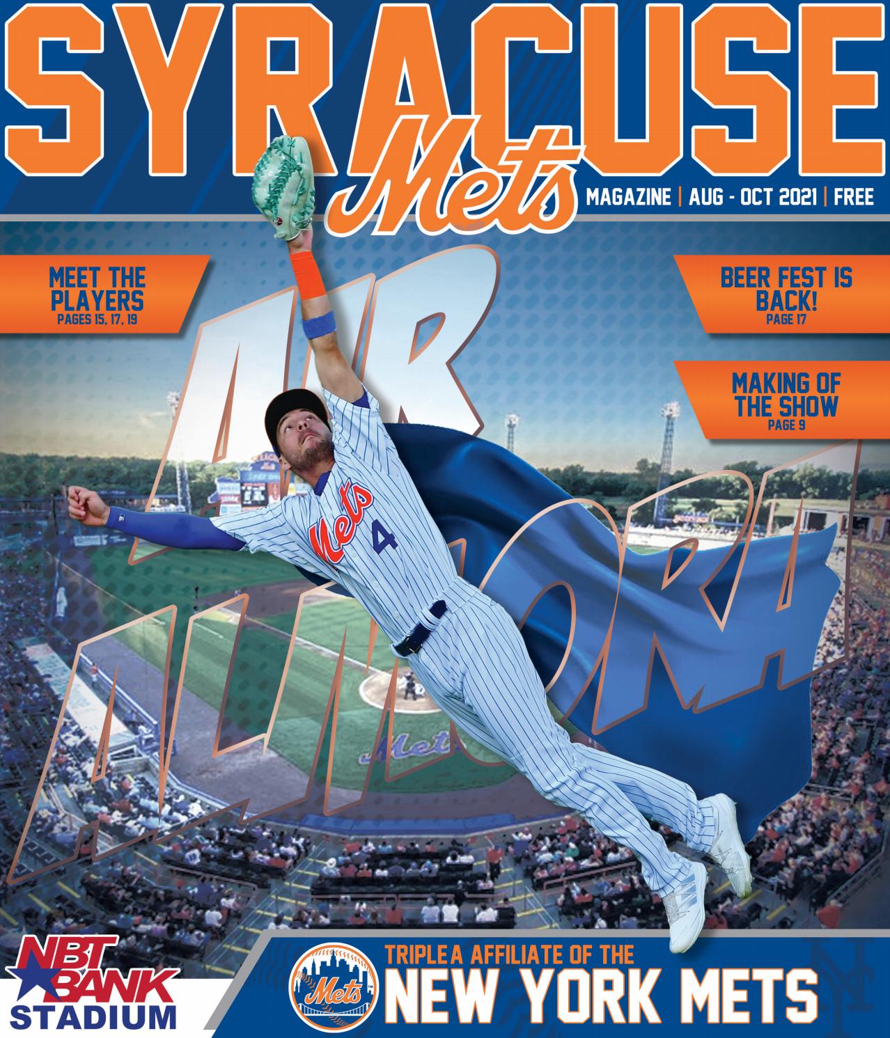 Syracuse Mets August - October 2021 Game day program by Syracuse Mets ...