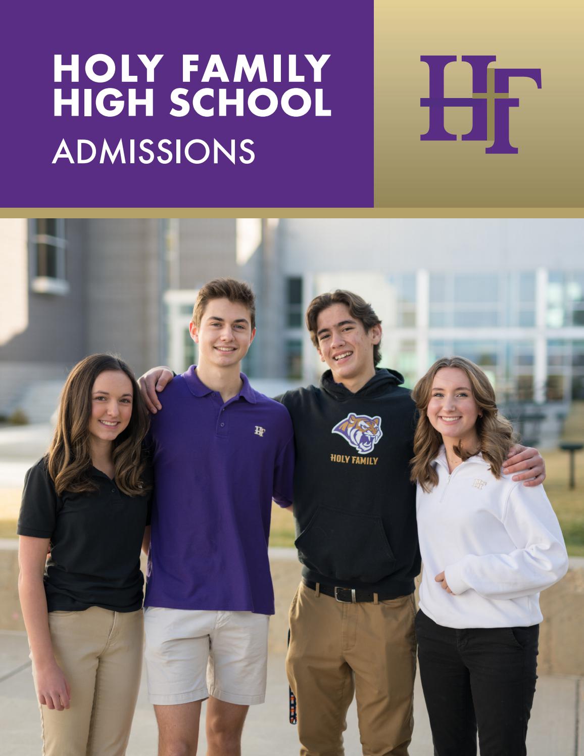 Holy Family 2021-22 Admissions Brochure by HolyFamilyHighSchoolTigers ...