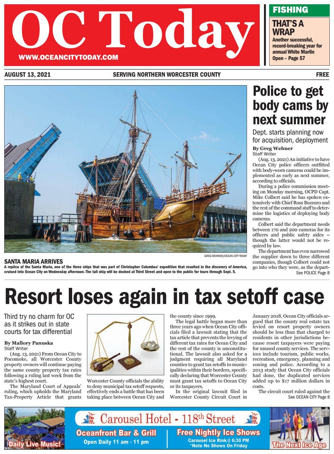 8/13/2021 Ocean City Today by OC Today-Dispatch - Issuu