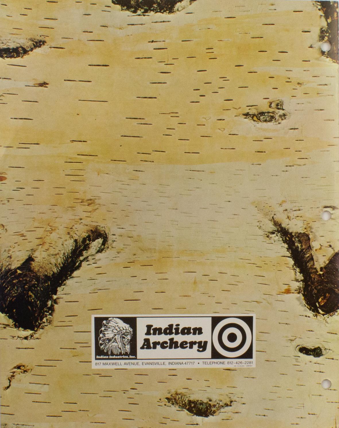 1975 Indian Archery Catalog by Escalade Sports - Issuu