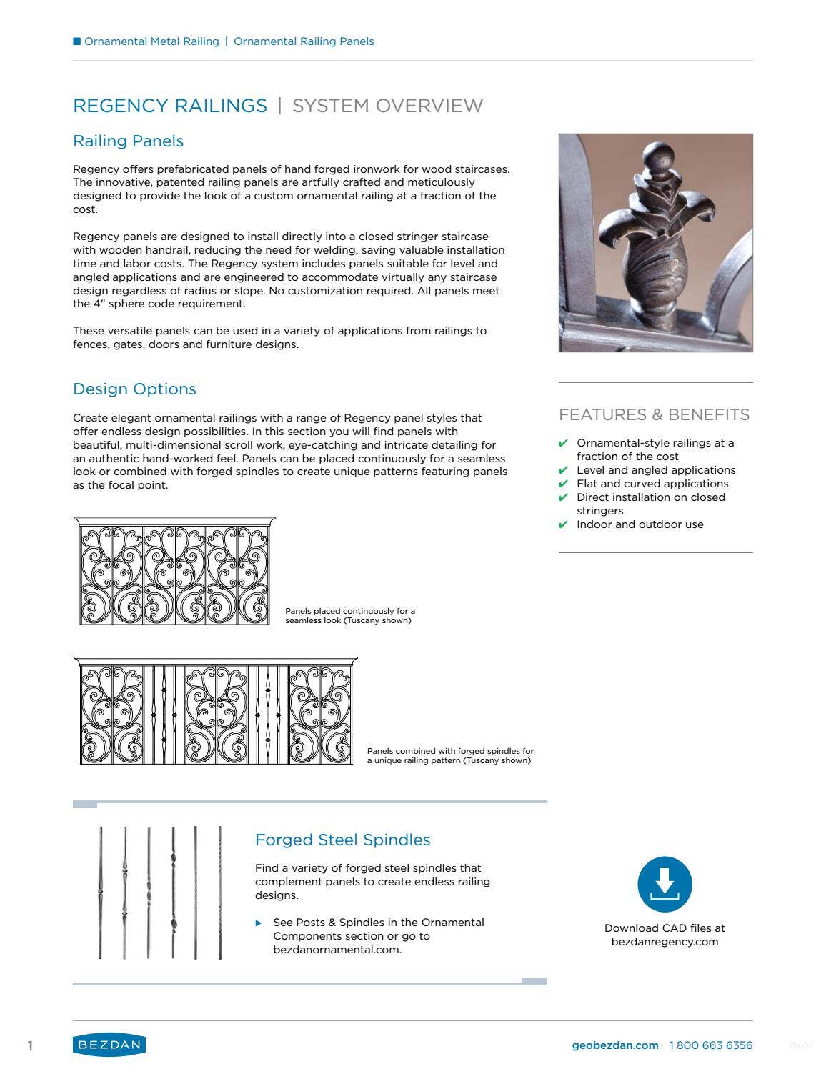 Regency Railings System Overview by Bezdan Railing Solutions - Issuu
