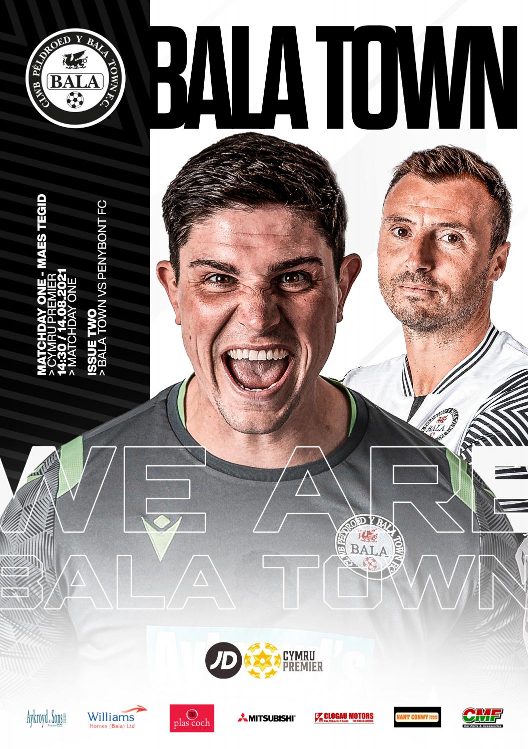 Bala Town vs Penybont - Official Digital Matchday Programme by ...