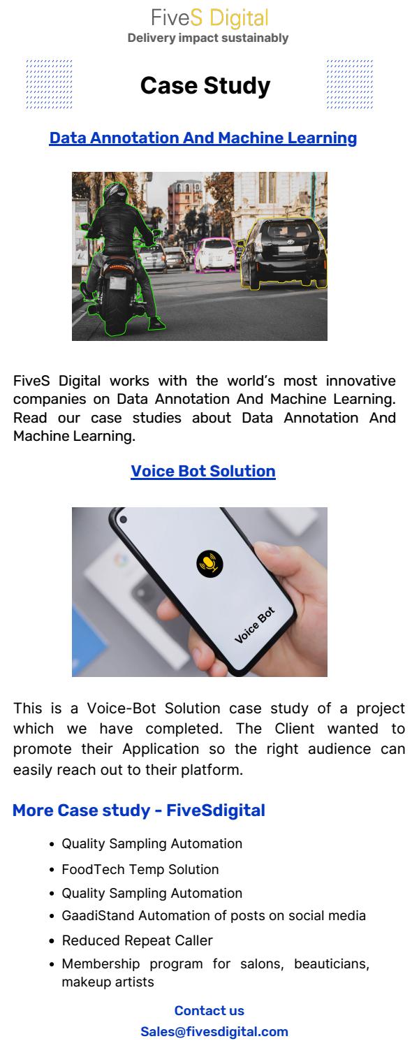 Case Studies - Fives Digital by fivesplashdigital - Issuu