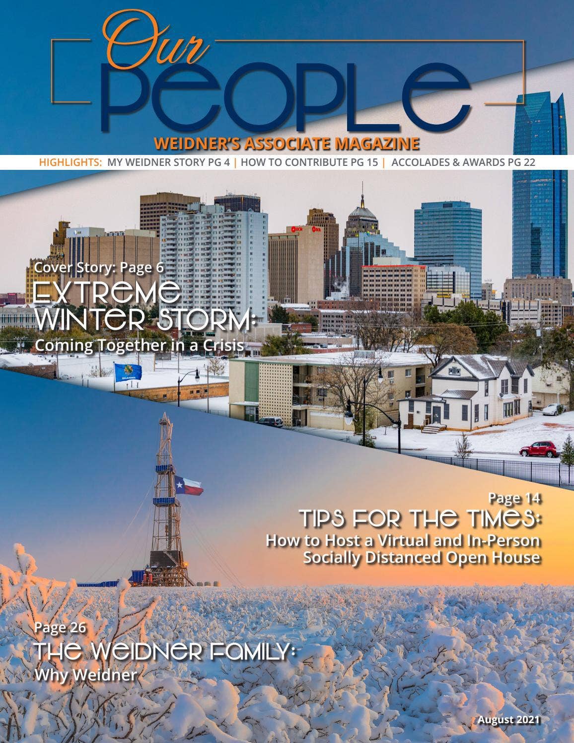 Our People, Weidner Magazine, August 2021 by Weidner Apartment Homes ...