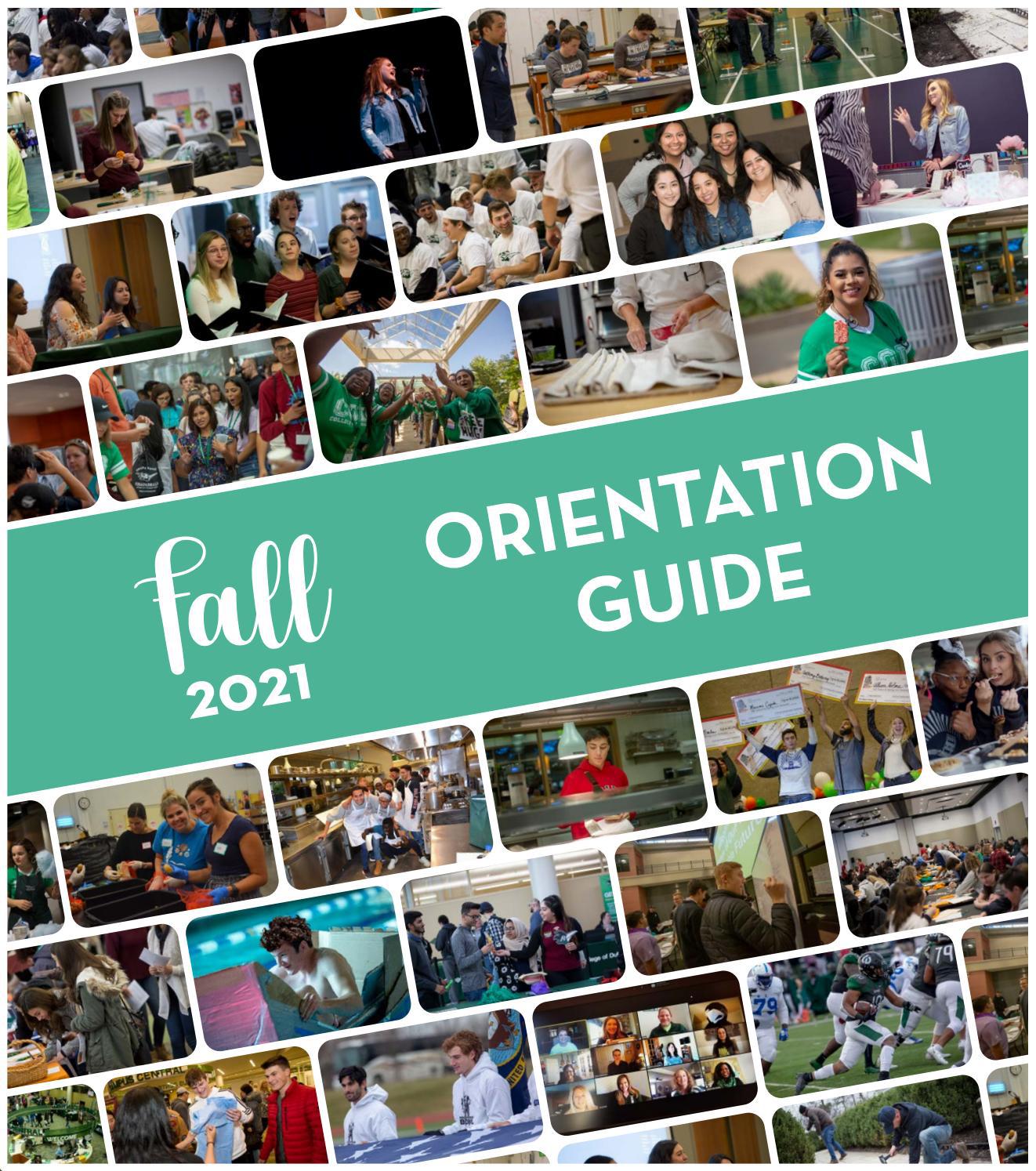 Fall 2021 Orientation Guide by Courier Student Newspaper - Issuu
