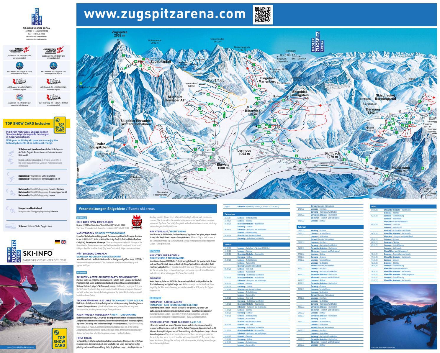 Top Snow Card Ski-Info Winter 2021/22 by West Werbeagentur - Issuu