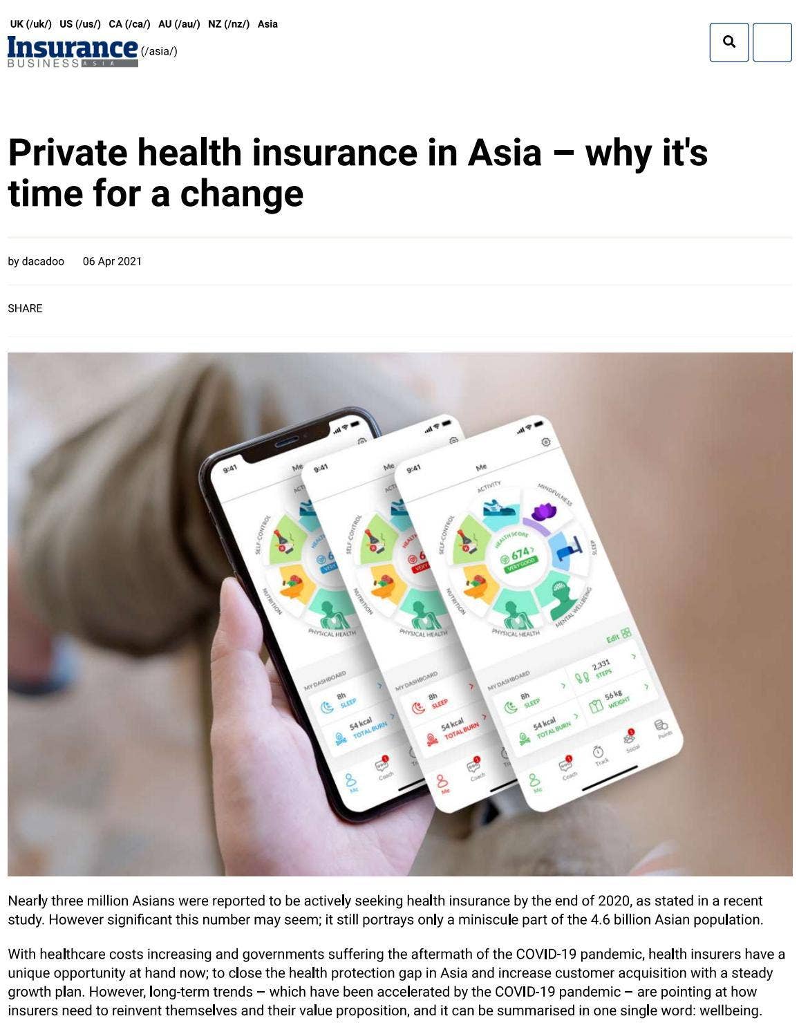 Insurance Business Asia - Private health insurance in Asia – why it's ...