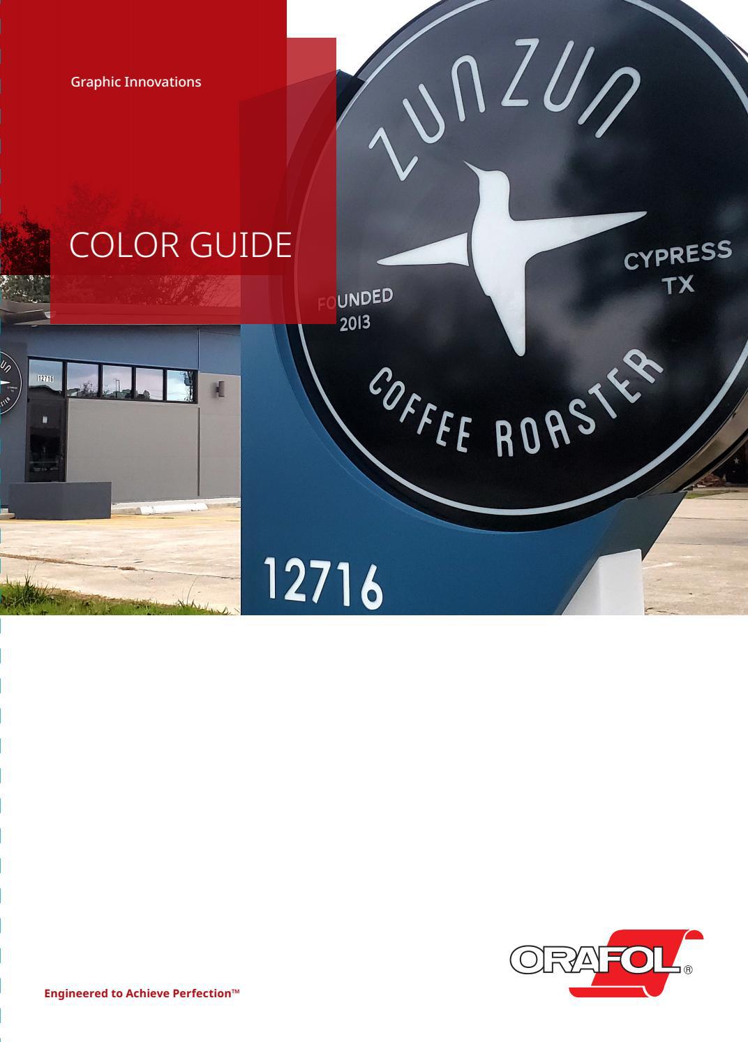 2021 ORAFOL® Consolidated Color Guide - Graphic Innovations by ORAFOL ...