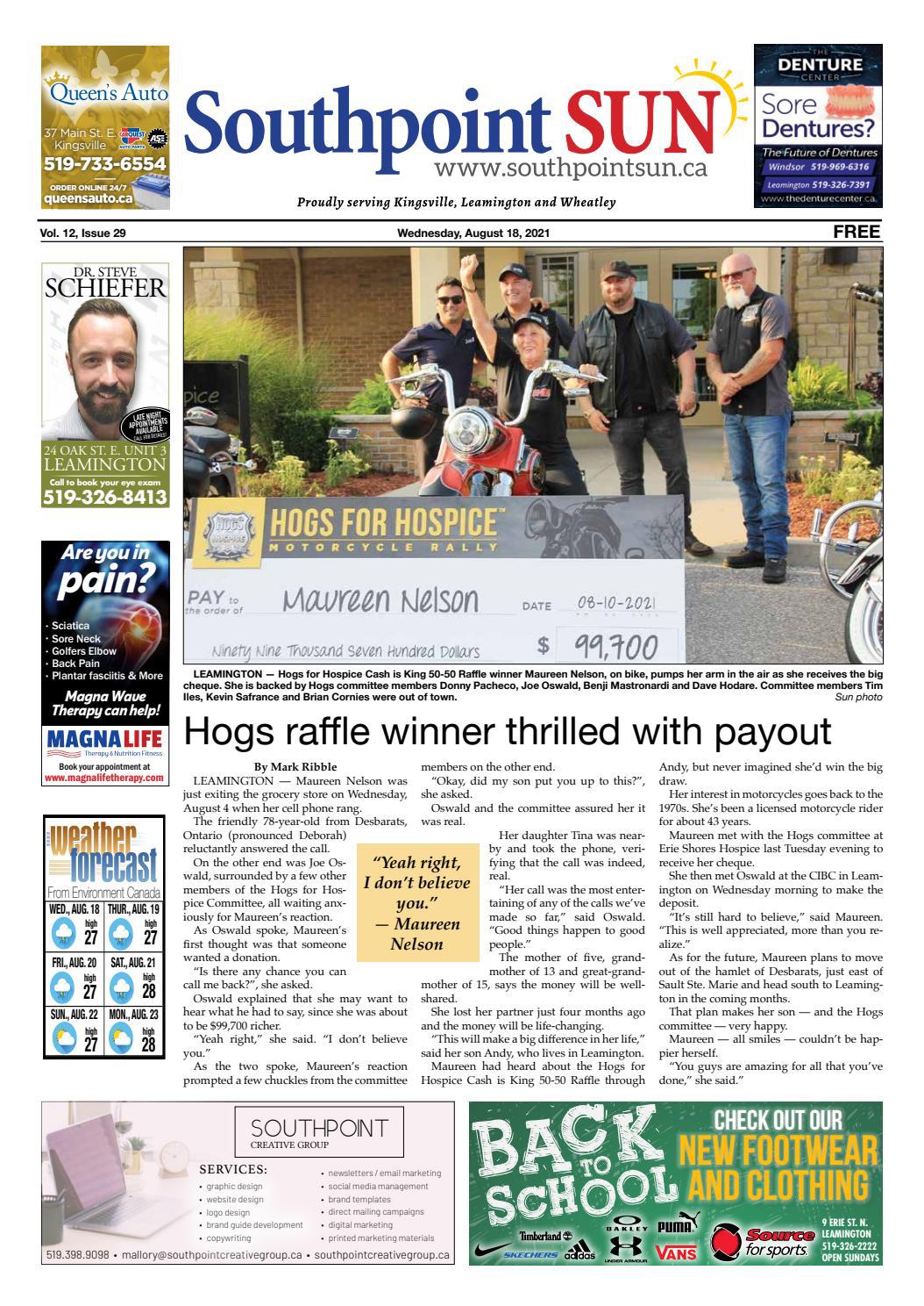 Southpoint Sun - August 18, 2021 by Southpoint Sun - Issuu