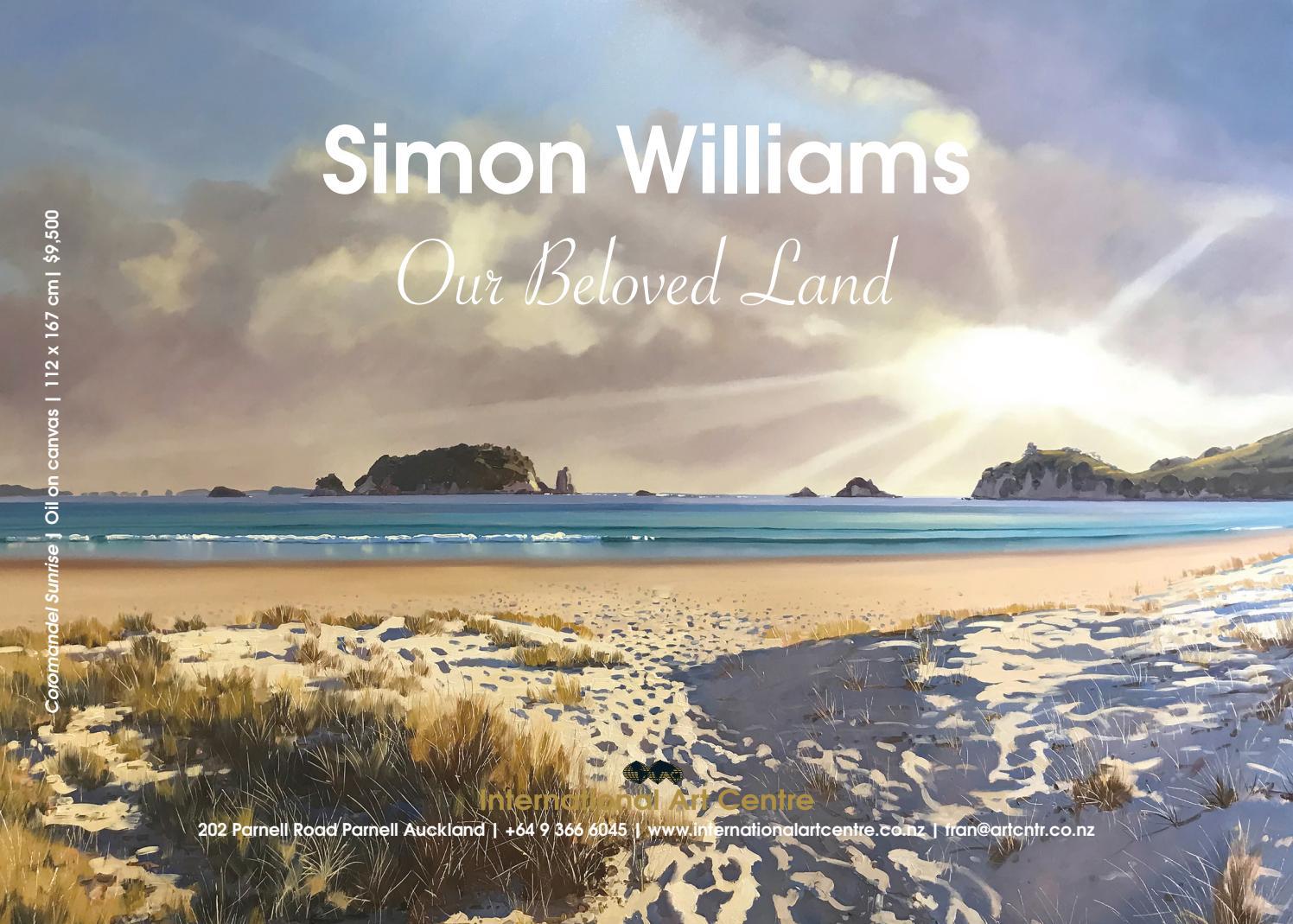 Simon Williams - Our Beloved Land by International Art Centre - Issuu