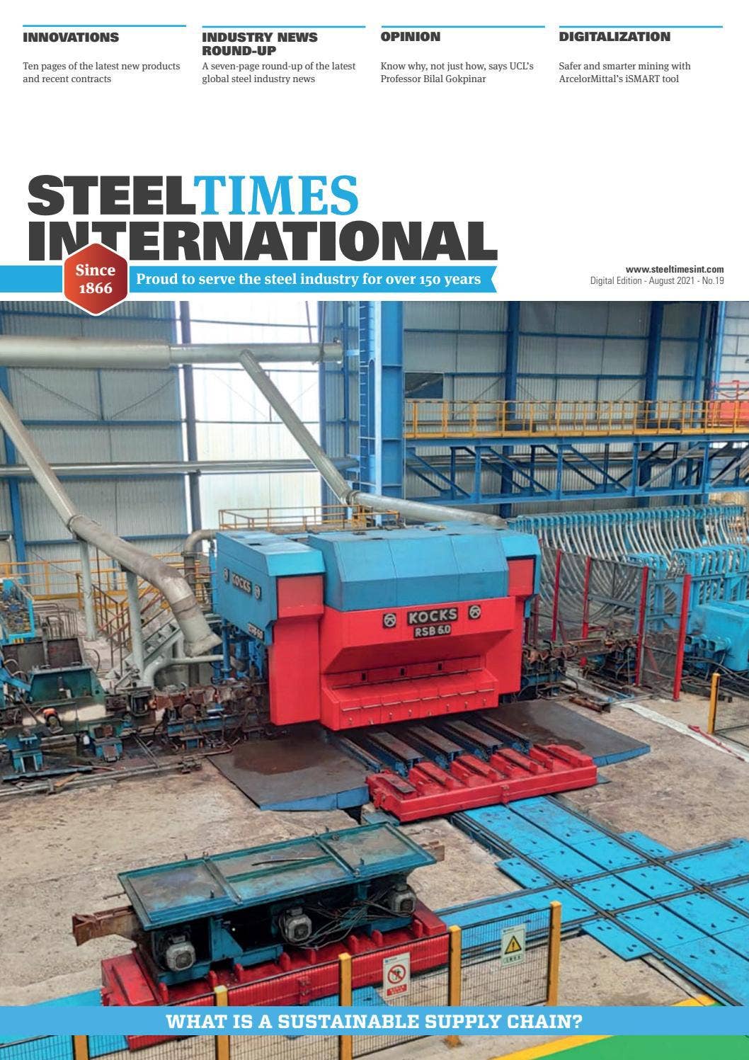 Steel Times International Digital August 2021 by Quartz Business Media ...
