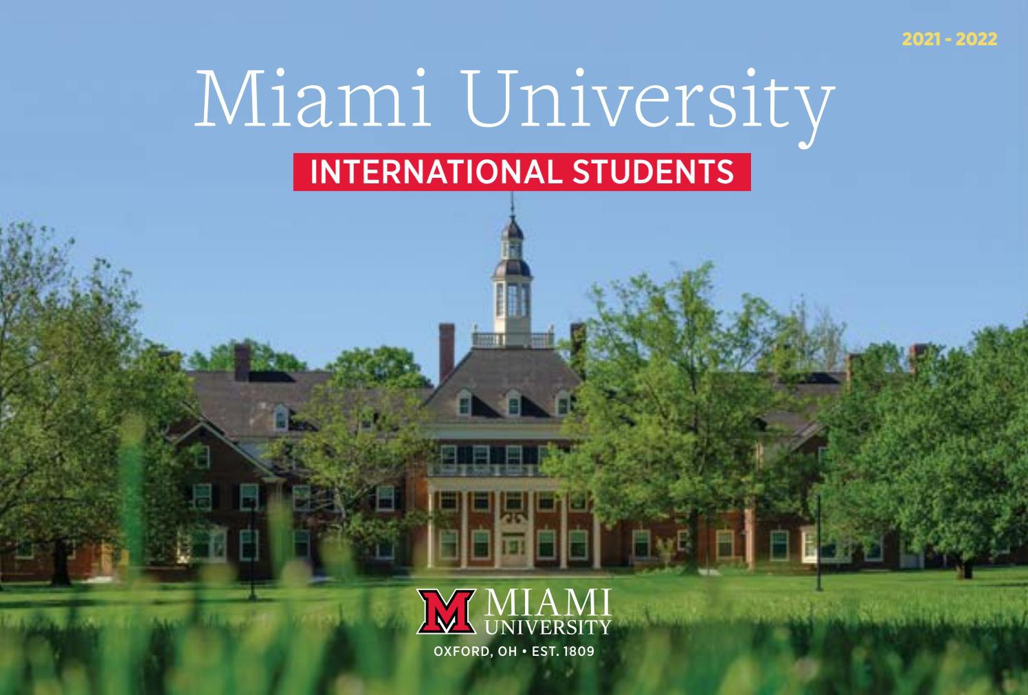International Viewbook 2021 by Miami University - Issuu