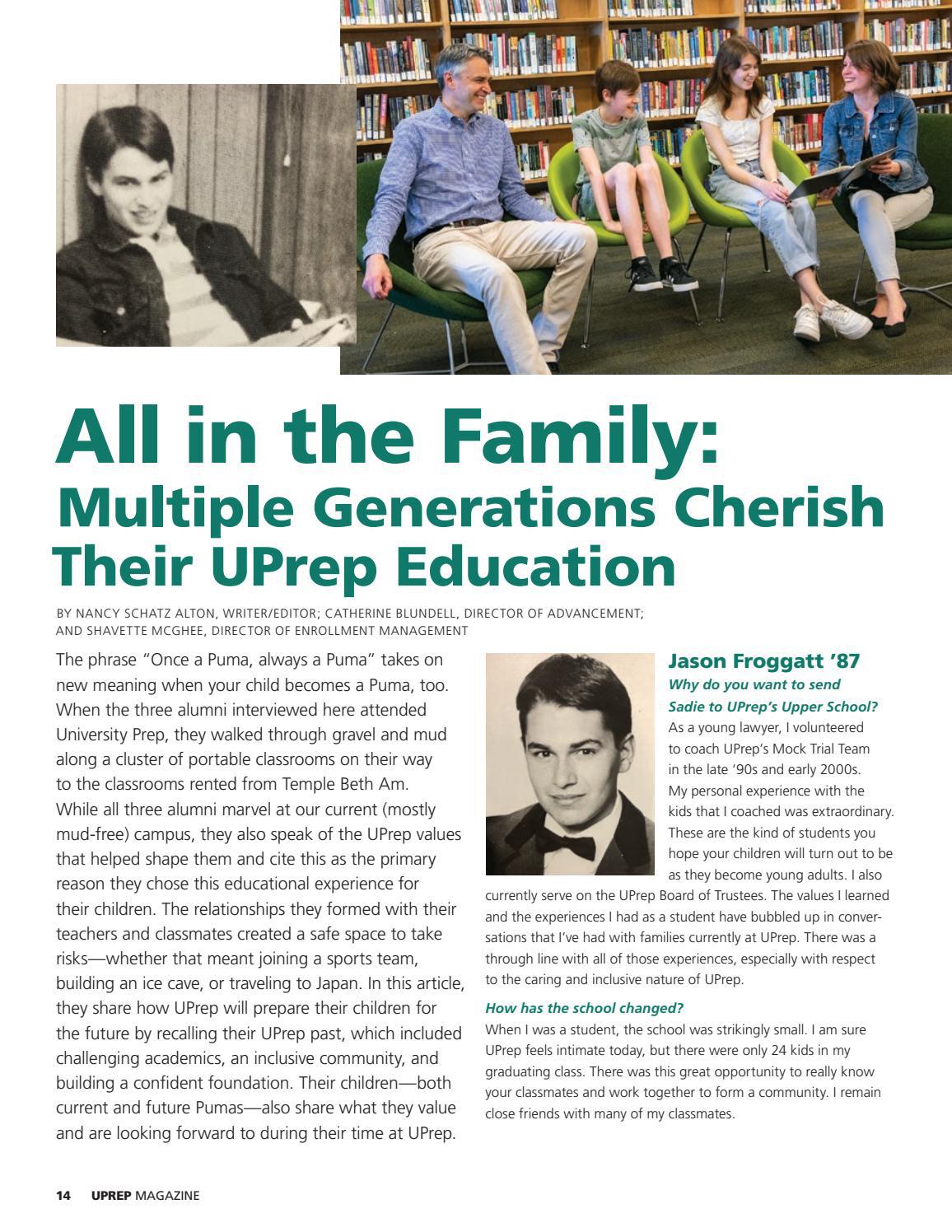 UPrep Magazine - Summer 2021 by University Prep - Issuu