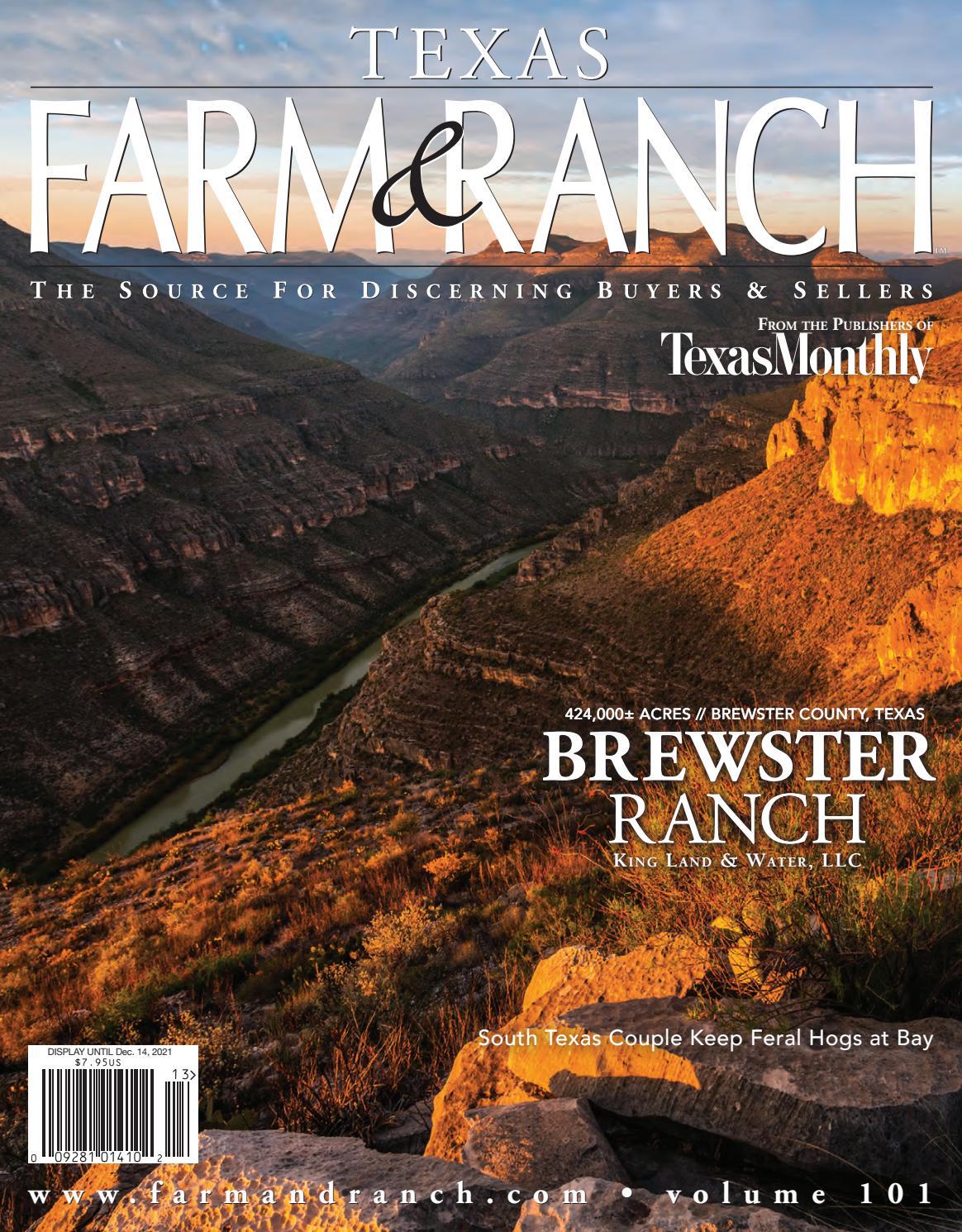 Texas Farm & Ranch, vol 101 by Farm and Ranch Publishing, L.L.C. - Issuu