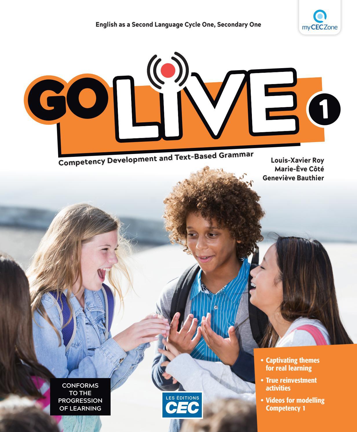Go Live Sec 1 by Les Éditions CEC - Issuu
