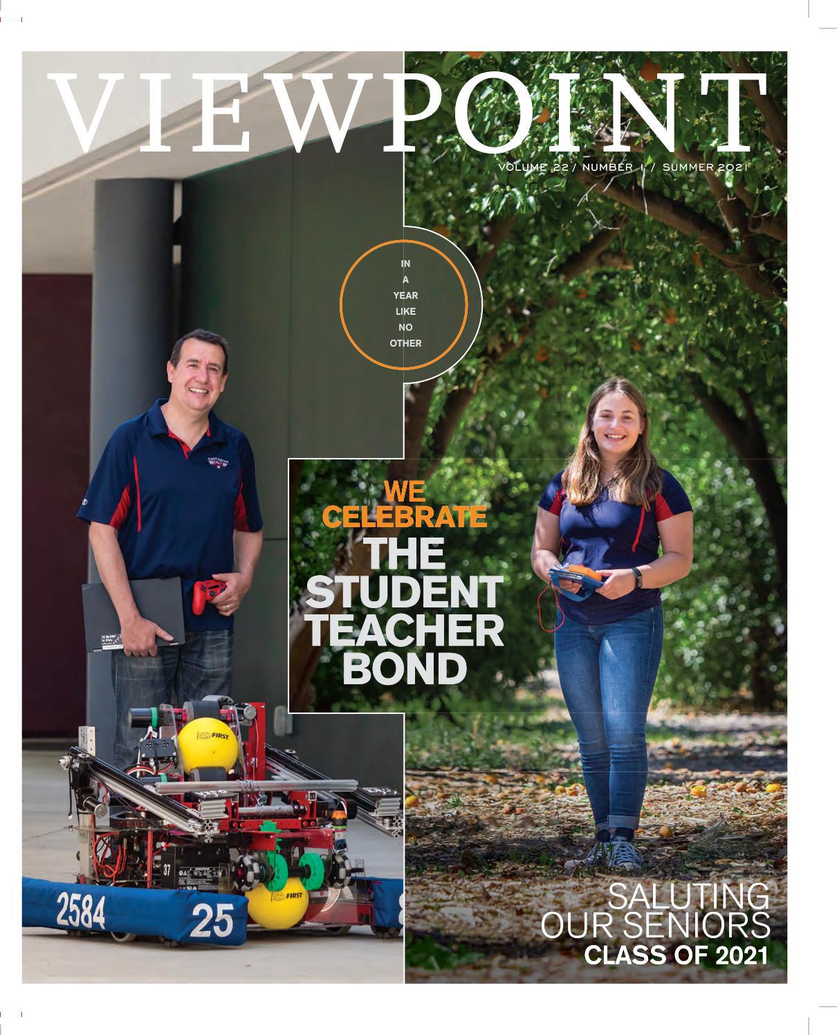 Viewpoint Magazine: Summer 2021 by Viewpoint School - Issuu