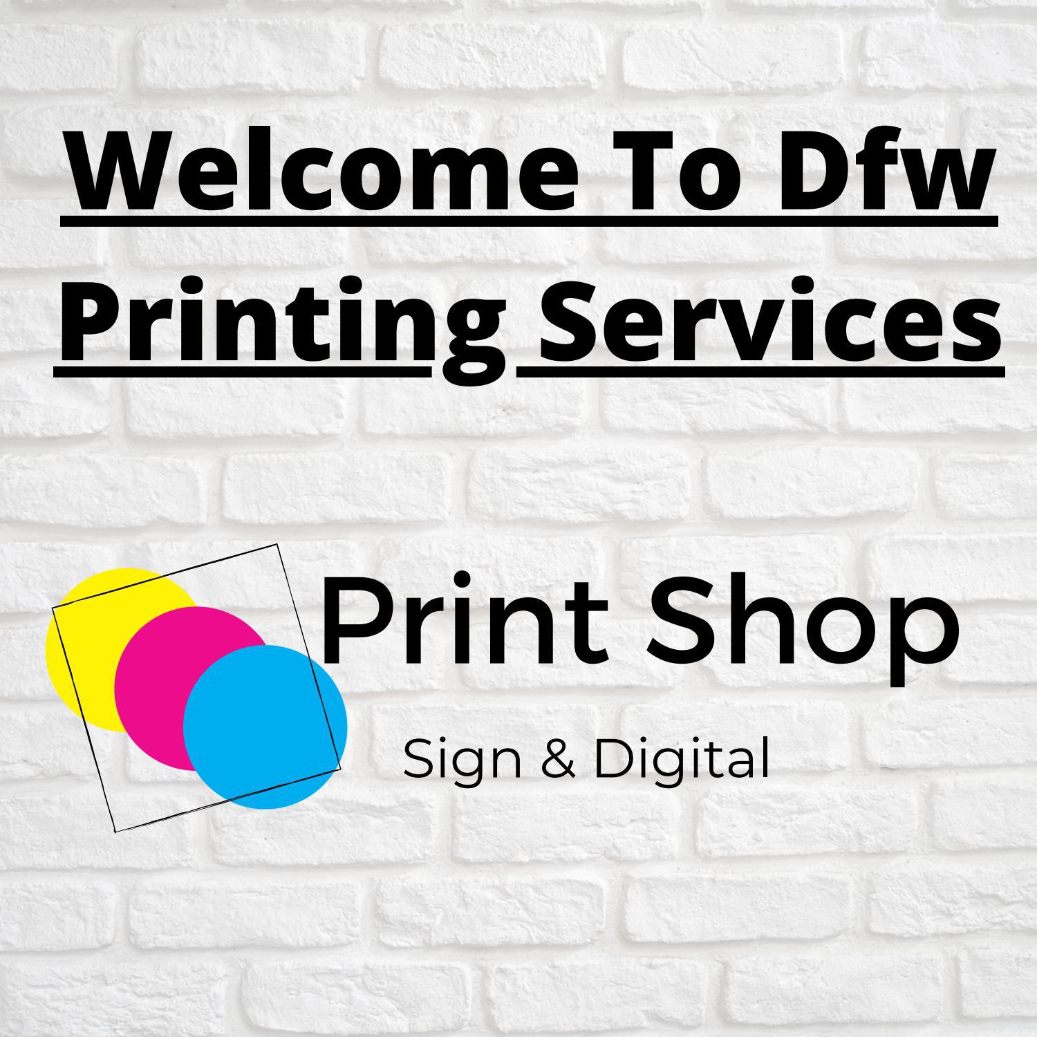 Printing Services Plano TX - DFW Printing Services by dfwprinting1 - Issuu
